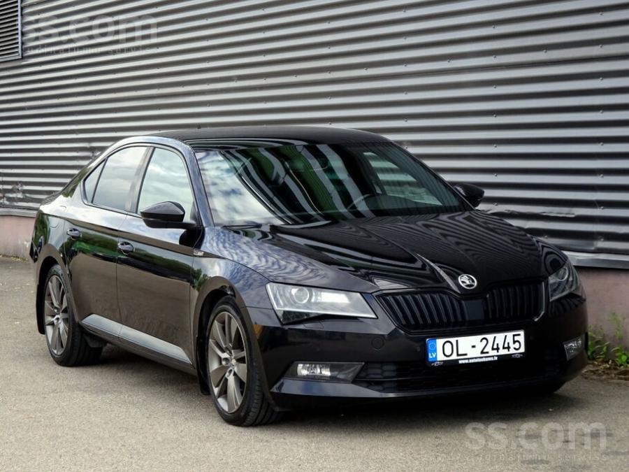 Black Skoda SuperB 2018 in Riga, with an engine capacity of 2.00 L and mileage of 194 thousand km for 16500 €, photo 4 on AUTOMOTO.COM.LV
