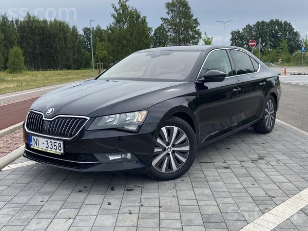 Black Skoda SuperB 2018 in Jelgava, with an engine capacity of 1.60 L and mileage of 0 thousand km for 8790 €, photo 2 on AUTOMOTO.COM.LV