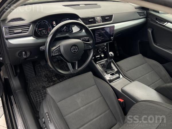 Black Skoda SuperB 2018 in Jelgava, with an engine capacity of 1.60 L and mileage of 0 thousand km for 8790 €, photo 7 on AUTOMOTO.COM.LV