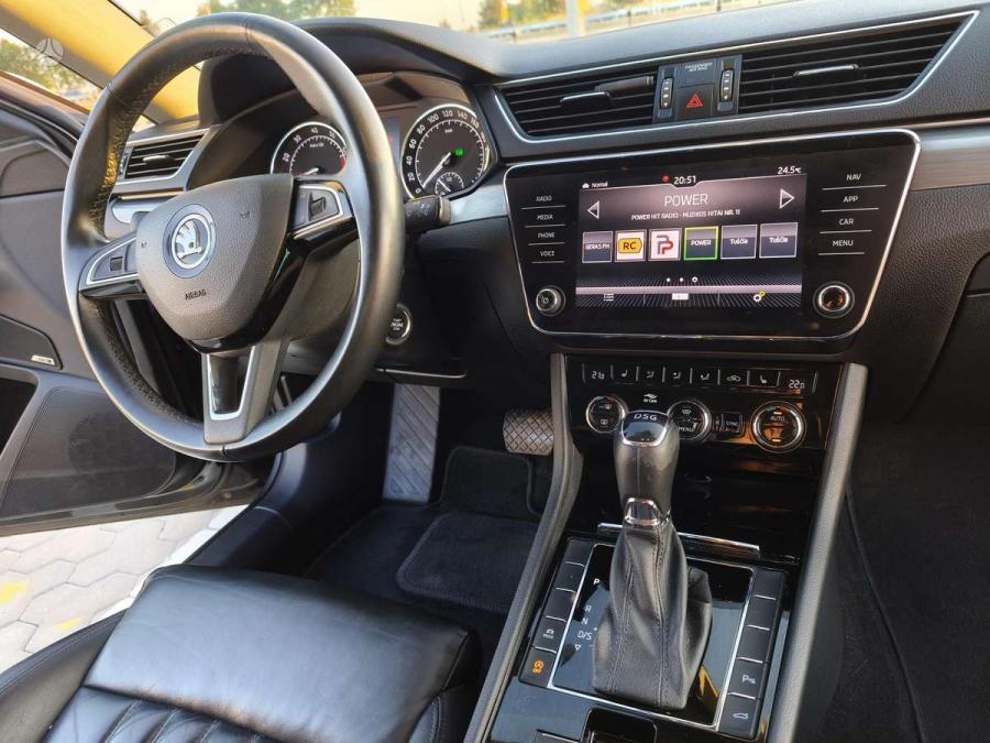 Melns Skoda SuperB 2018 Viļņa, ar dzinēja tilpumu 1.80 L un nobraukumu 178 tūkst. km par 15500 €, foto 12 vietnē AUTOMOTO.COM.LV