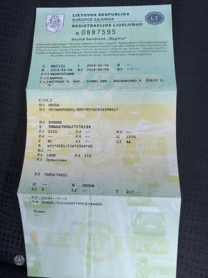Черный Шкода Суперб 2018 в Каунас, объемом двигателя 1.97 л и пробегом 240 тыс. км за 11200 €, фото 15 на AUTOMOTO.COM.LV
