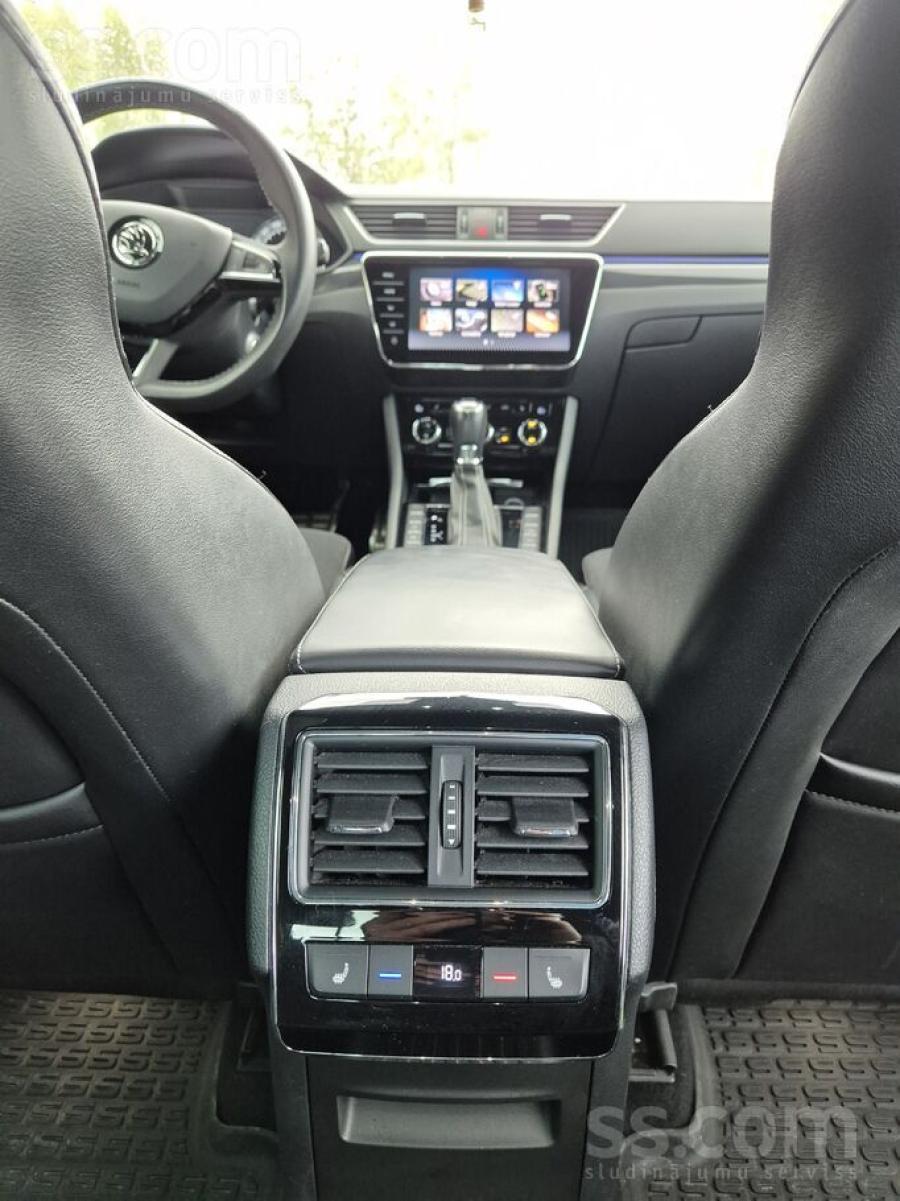 Melns Skoda SuperB 2018 Valmiera, ar dzinēja tilpumu 2.00 L un nobraukumu 119 tūkst. km par 15990 €, foto 14 vietnē AUTOMOTO.COM.LV