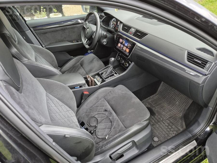 Melns Skoda SuperB 2018 Valmiera, ar dzinēja tilpumu 2.00 L un nobraukumu 119 tūkst. km par 15990 €, foto 17 vietnē AUTOMOTO.COM.LV