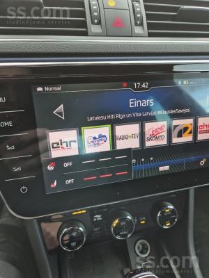 Melns Skoda SuperB 2018 Valmiera, ar dzinēja tilpumu 2.00 L un nobraukumu 119 tūkst. km par 15990 €, foto 24 vietnē AUTOMOTO.COM.LV