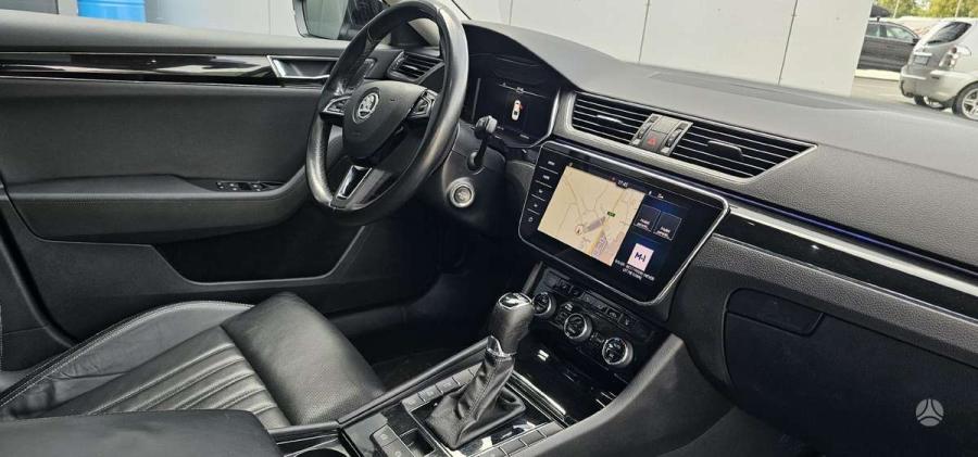 Melns Skoda SuperB 2019 Klaipėda, ar dzinēja tilpumu 1.97 L un nobraukumu 263 tūkst. km par 18000 €, foto 11 vietnē AUTOMOTO.COM.LV