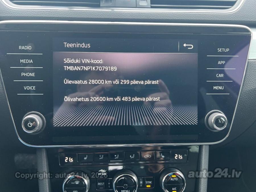 Melns Skoda SuperB 2019 Tallina, ar dzinēja tilpumu 1.50 L un nobraukumu 142 tūkst. km par 16500 €, foto 16 vietnē AUTOMOTO.COM.LV