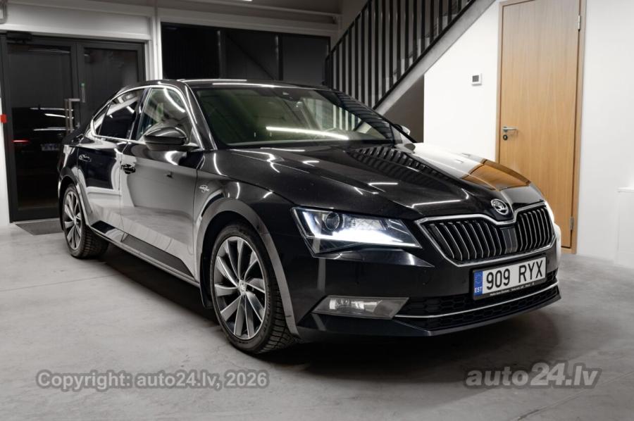 Melns Skoda SuperB 2019 Tallina, ar dzinēja tilpumu 2.00 L un nobraukumu 199 tūkst. km par 16990 €, foto 1 vietnē AUTOMOTO.COM.LV