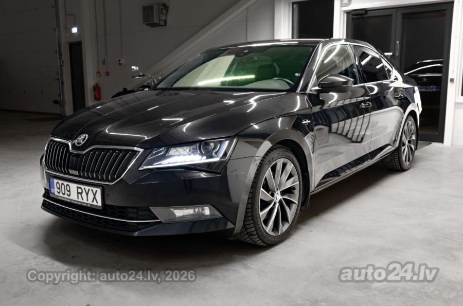 Melns Skoda SuperB 2019 Tallina, ar dzinēja tilpumu 2.00 L un nobraukumu 199 tūkst. km par 16990 €, foto 4 vietnē AUTOMOTO.COM.LV
