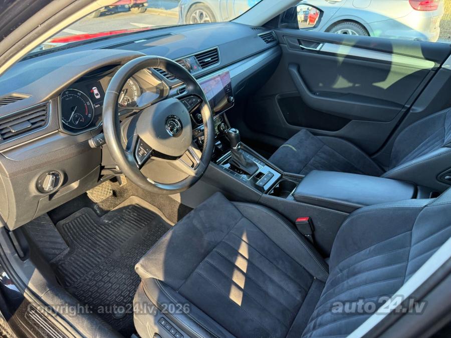 Black Skoda SuperB 2019 in Tallinn, with an engine capacity of 2.00 L and mileage of 126 thousand km for 18500 €, photo 10 on AUTOMOTO.COM.LV