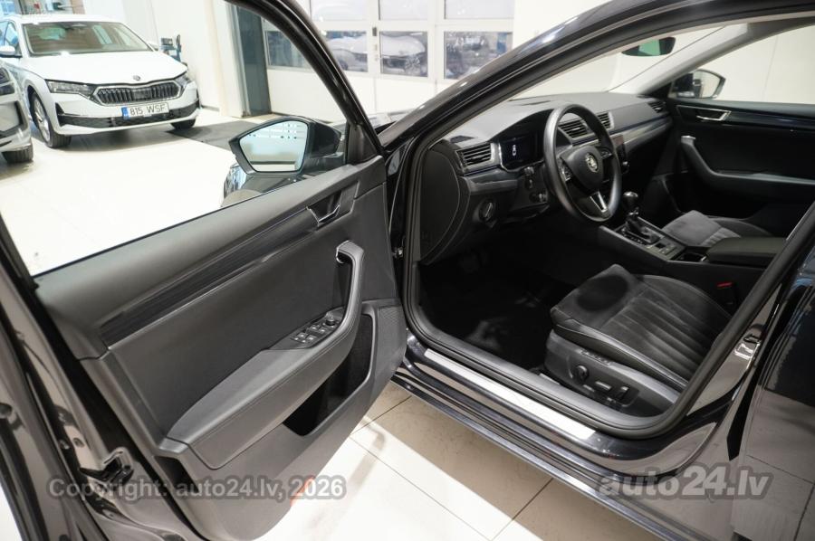 Black Skoda SuperB 2019 in Tallinn, with an engine capacity of 2.00 L and mileage of 207 thousand km for 16500 €, photo 13 on AUTOMOTO.COM.LV