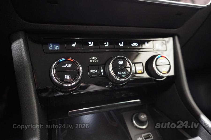 Black Skoda SuperB 2019 in Tallinn, with an engine capacity of 2.00 L and mileage of 207 thousand km for 16500 €, photo 21 on AUTOMOTO.COM.LV