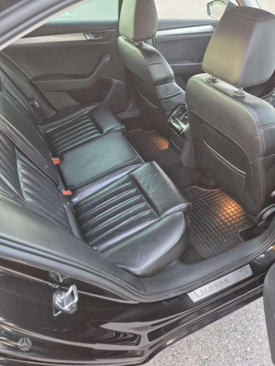 Melns Skoda SuperB 2019 Kaišiadorys, ar dzinēja tilpumu 1.60 L un nobraukumu 248 tūkst. km par 12700 €, foto 15 vietnē AUTOMOTO.COM.LV
