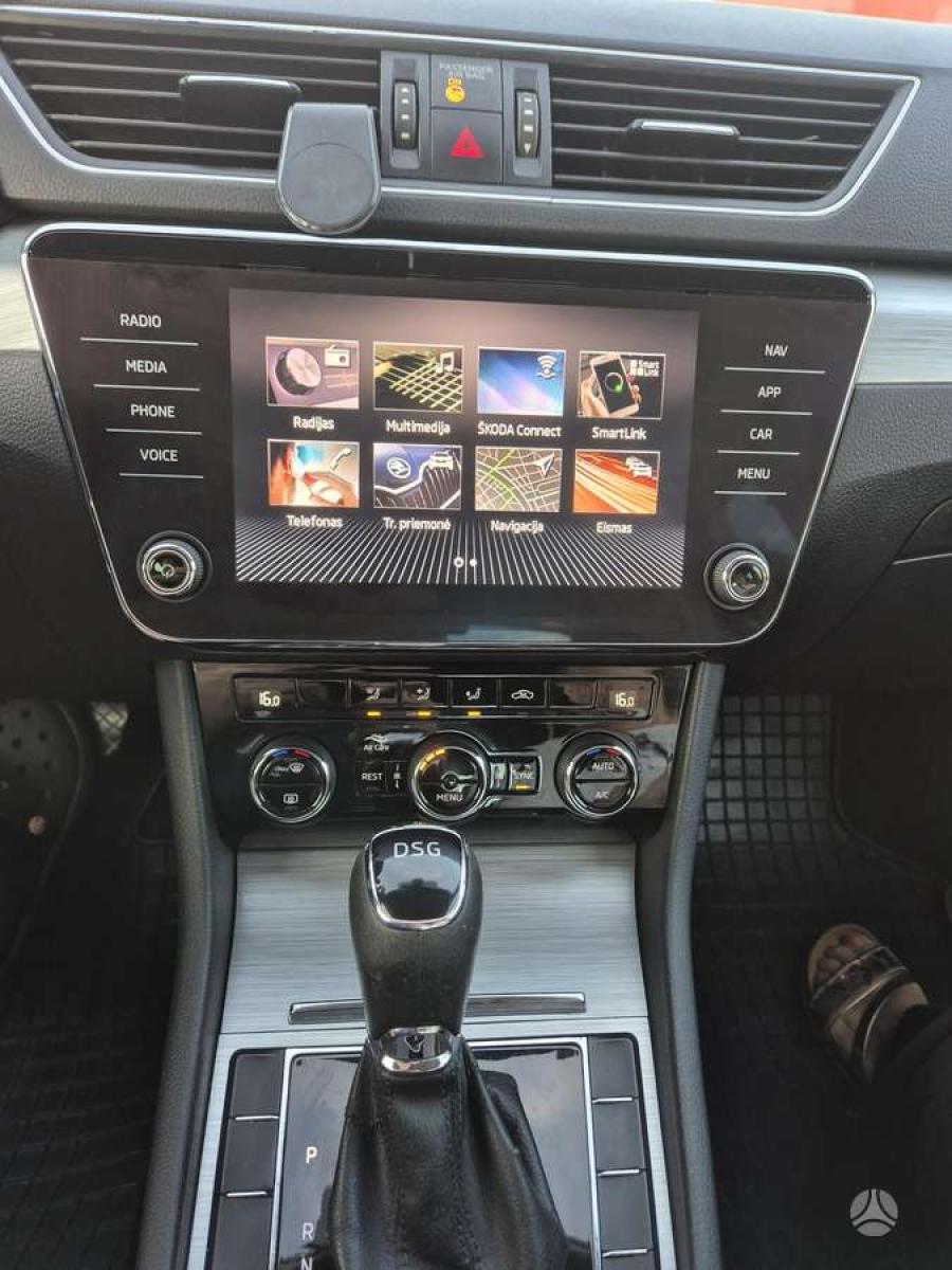 Melns Skoda SuperB 2019 Kaišiadorys, ar dzinēja tilpumu 1.60 L un nobraukumu 248 tūkst. km par 12700 €, foto 20 vietnē AUTOMOTO.COM.LV