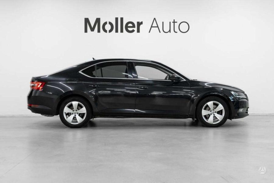 Black Skoda SuperB 2019 in Vilnius, with an engine capacity of 1.50 L and mileage of 140 thousand km for 14900 €, photo 5 on AUTOMOTO.COM.LV