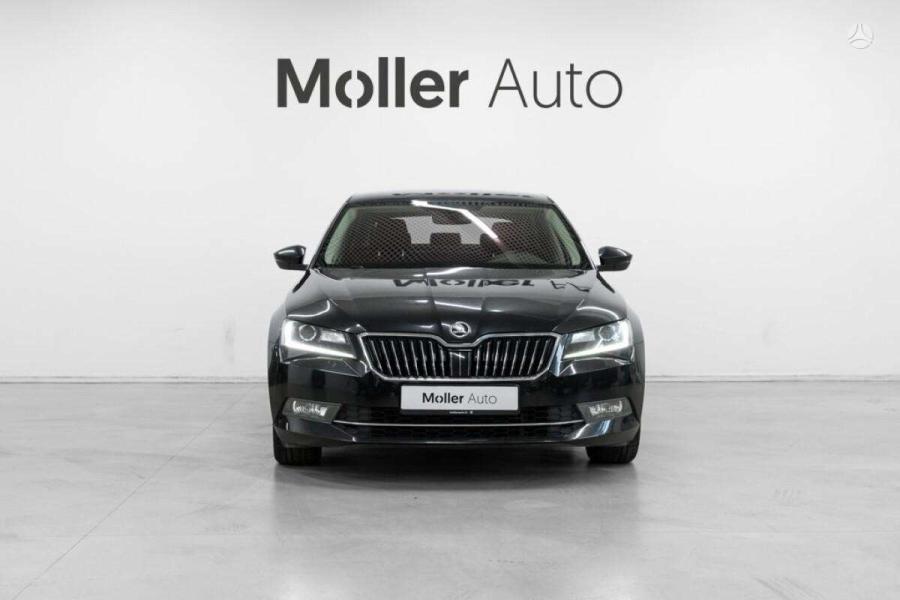 Black Skoda SuperB 2019 in Vilnius, with an engine capacity of 1.50 L and mileage of 140 thousand km for 14900 €, photo 6 on AUTOMOTO.COM.LV