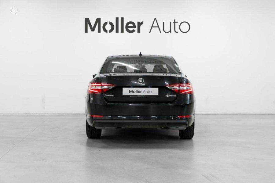Black Skoda SuperB 2019 in Vilnius, with an engine capacity of 1.50 L and mileage of 140 thousand km for 14900 €, photo 7 on AUTOMOTO.COM.LV