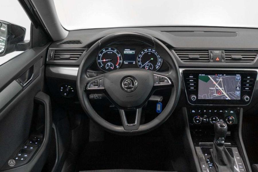 Black Skoda SuperB 2019 in Vilnius, with an engine capacity of 1.50 L and mileage of 140 thousand km for 14900 €, photo 10 on AUTOMOTO.COM.LV