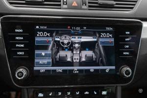 Black Skoda SuperB 2019 in Vilnius, with an engine capacity of 1.50 L and mileage of 140 thousand km for 14900 €, photo 14 on AUTOMOTO.COM.LV