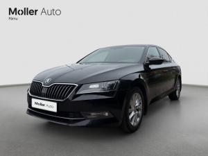 Melns Skoda SuperB 2019 Pērnava, ar dzinēja tilpumu 1.50 L un nobraukumu 154 tūkst. km par 15900 €, foto  vietnē AUTOMOTO.COM.LV