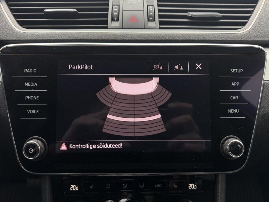Black Skoda SuperB 2019 in Parnu, with an engine capacity of 1.50 L and mileage of 154 thousand km for 15900 €, photo 11 on AUTOMOTO.COM.LV