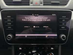 Black Skoda SuperB 2019 in Parnu, with an engine capacity of 1.50 L and mileage of 154 thousand km for 15900 €, photo 12 on AUTOMOTO.COM.LV