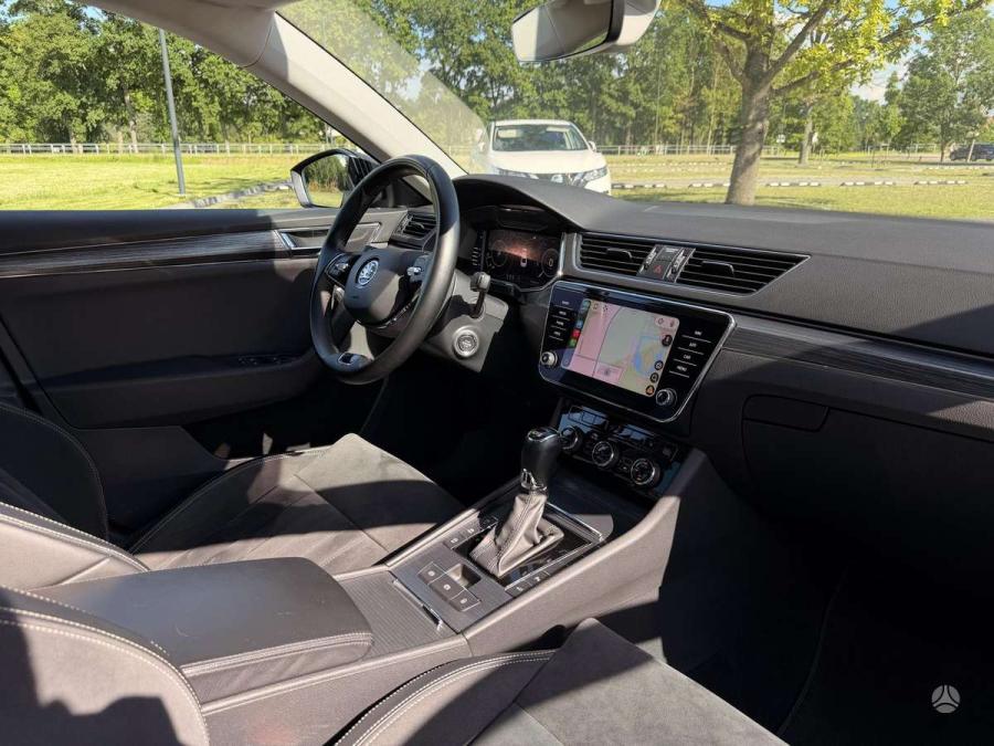 Melns Skoda SuperB 2020 Kauņa, ar dzinēja tilpumu 1.97 L un nobraukumu 300 tūkst. km par 16200 €, foto 13 vietnē AUTOMOTO.COM.LV