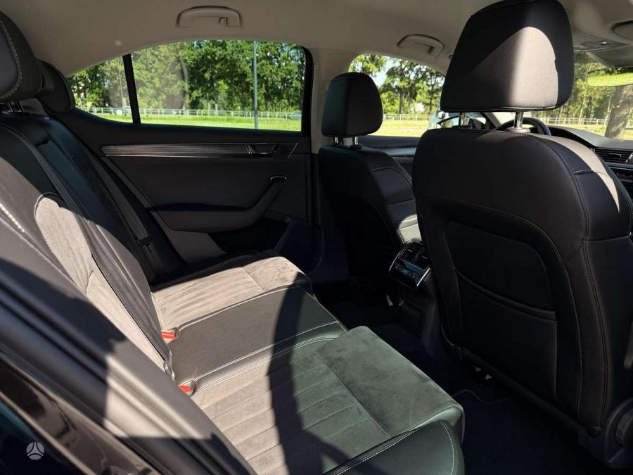 Melns Skoda SuperB 2020 Kauņa, ar dzinēja tilpumu 1.97 L un nobraukumu 300 tūkst. km par 16200 €, foto 16 vietnē AUTOMOTO.COM.LV