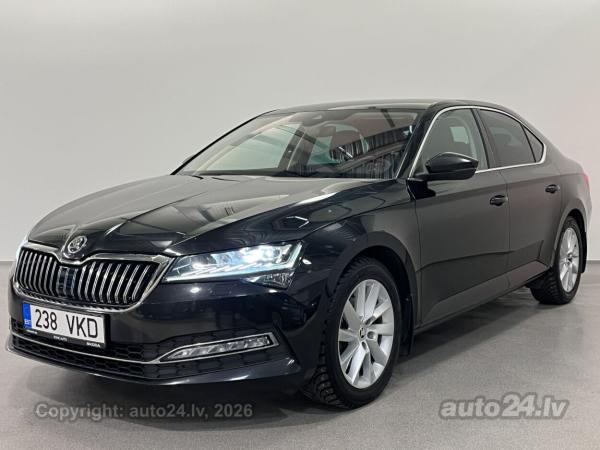Black Skoda SuperB 2021 in Tallinn, with an engine capacity of 1.50 L and mileage of 118 thousand km for 19900 €, photo 1 on AUTOMOTO.COM.LV