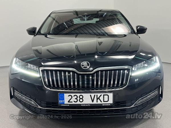 Black Skoda SuperB 2021 in Tallinn, with an engine capacity of 1.50 L and mileage of 118 thousand km for 19900 €, photo 2 on AUTOMOTO.COM.LV