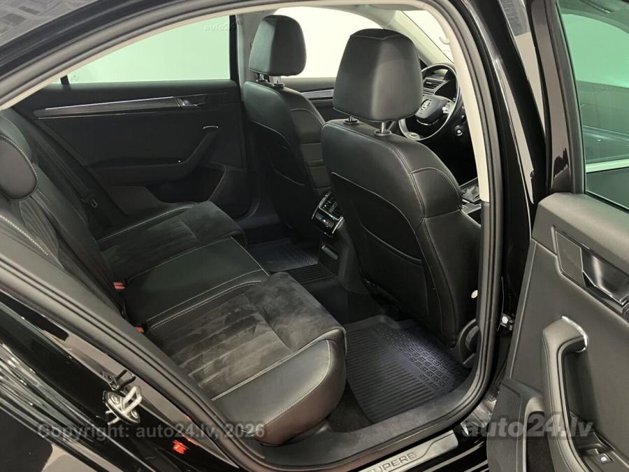 Melns Skoda SuperB 2021 Tallina, ar dzinēja tilpumu 1.50 L un nobraukumu 118 tūkst. km par 19900 €, foto 16 vietnē AUTOMOTO.COM.LV