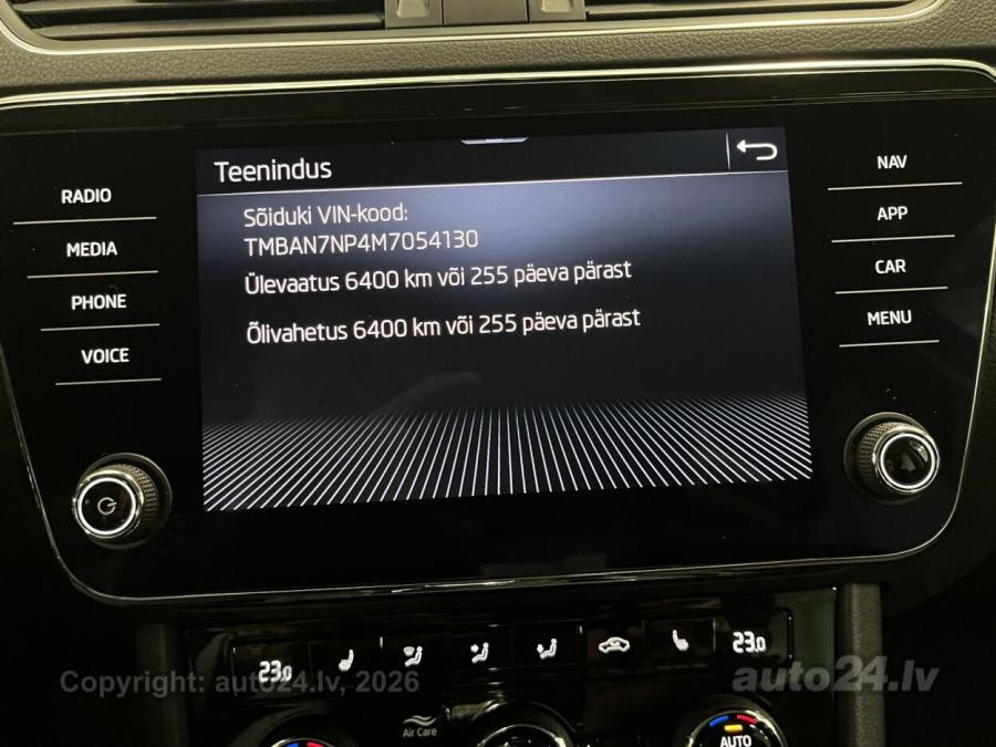 Melns Skoda SuperB 2021 Tallina, ar dzinēja tilpumu 1.50 L un nobraukumu 118 tūkst. km par 19900 €, foto 22 vietnē AUTOMOTO.COM.LV
