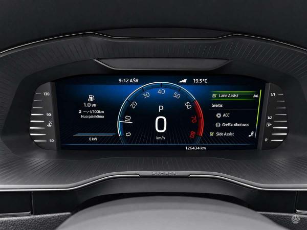 Melns Skoda SuperB 2021 Viļņa, ar dzinēja tilpumu 1.98 L un nobraukumu 126 tūkst. km par 24990 €, foto 6 vietnē AUTOMOTO.COM.LV