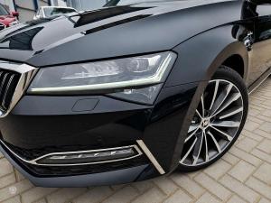Black Skoda SuperB 2021 in Vilnius, with an engine capacity of 1.98 L and mileage of 126 thousand km for 24990 €, photo 24 on AUTOMOTO.COM.LV