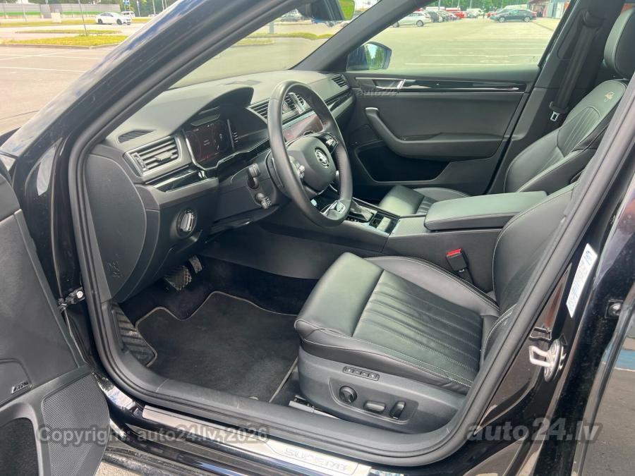 Black Skoda SuperB 2021 in Tallinn, with an engine capacity of 2.00 L and mileage of 149 thousand km for 25000 €, photo 13 on AUTOMOTO.COM.LV