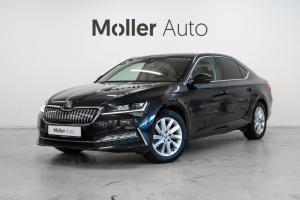 Melns Skoda SuperB 2021 Viļņa, ar dzinēja tilpumu 1.40 L un nobraukumu 73 tūkst. km par 22500 €, foto  vietnē AUTOMOTO.COM.LV
