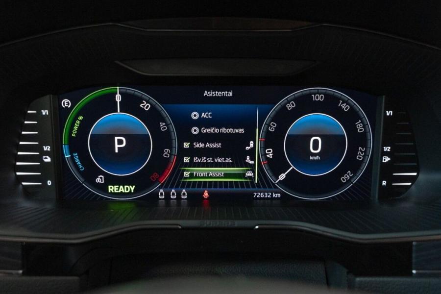 Melns Skoda SuperB 2021 Viļņa, ar dzinēja tilpumu 1.40 L un nobraukumu 73 tūkst. km par 22500 €, foto 12 vietnē AUTOMOTO.COM.LV