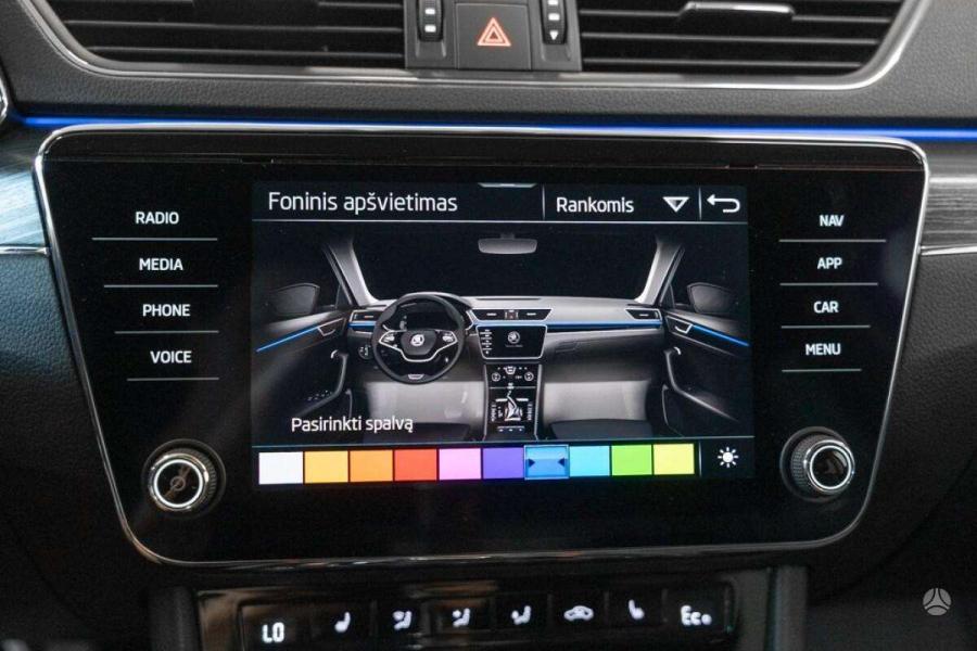 Melns Skoda SuperB 2021 Viļņa, ar dzinēja tilpumu 1.40 L un nobraukumu 73 tūkst. km par 23900 €, foto 16 vietnē AUTOMOTO.COM.LV