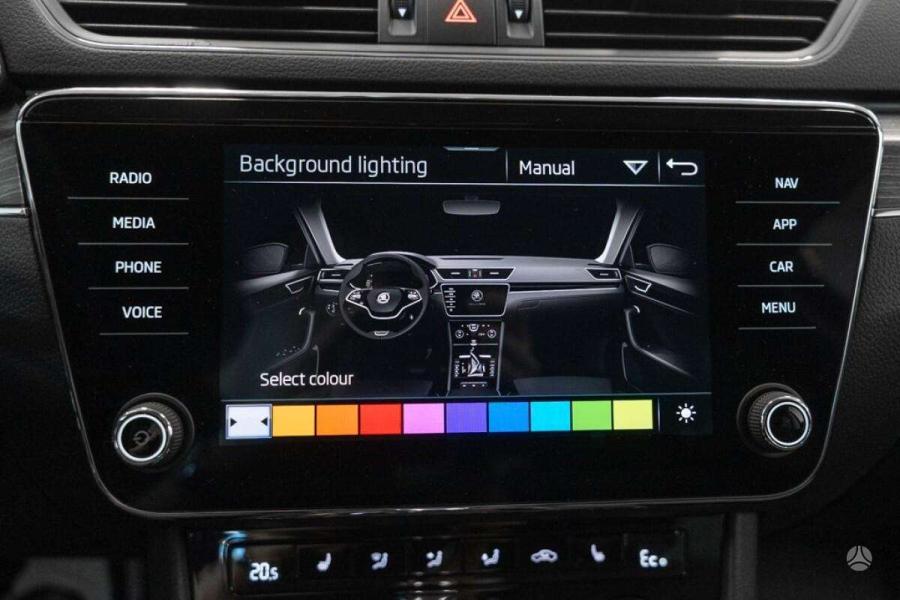 Melns Skoda SuperB 2021 Viļņa, ar dzinēja tilpumu 1.40 L un nobraukumu 81 tūkst. km par 24500 €, foto 15 vietnē AUTOMOTO.COM.LV