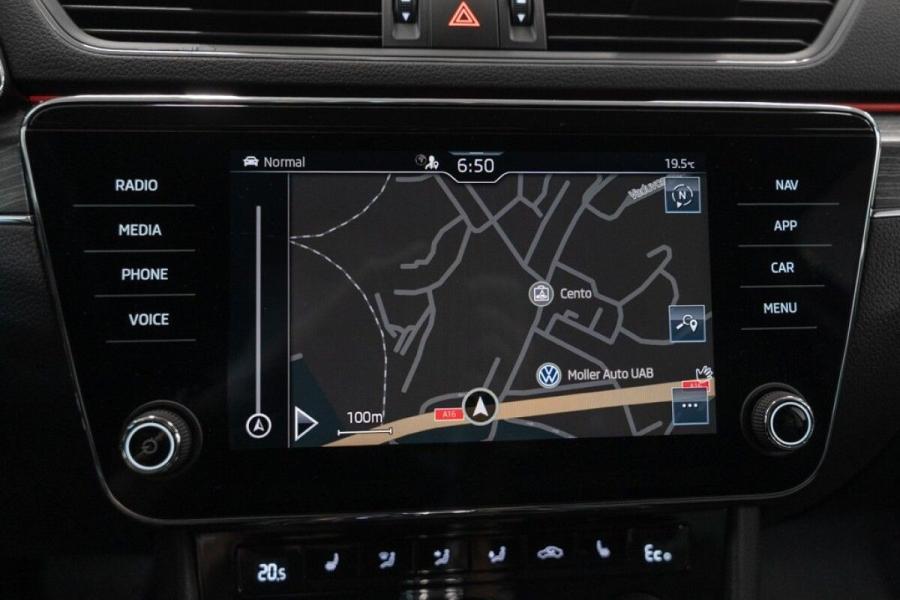 Melns Skoda SuperB 2021 Viļņa, ar dzinēja tilpumu 1.40 L un nobraukumu 81 tūkst. km par 24500 €, foto 14 vietnē AUTOMOTO.COM.LV