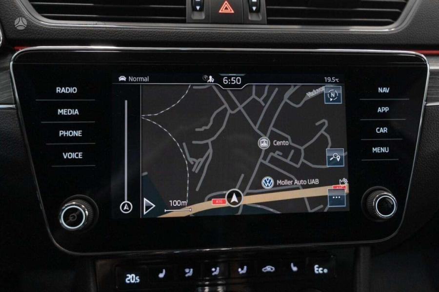 Melns Skoda SuperB 2021 Viļņa, ar dzinēja tilpumu 1.40 L un nobraukumu 81 tūkst. km par 24500 €, foto 14 vietnē AUTOMOTO.COM.LV