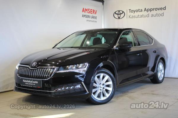 Black Skoda SuperB 2022 in Tallinn, with an engine capacity of 1.40 L and mileage of 78 thousand km for 23290 €, photo 1 on AUTOMOTO.COM.LV