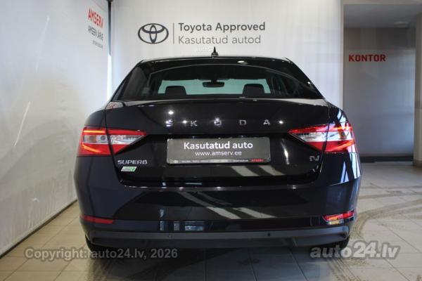 Black Skoda SuperB 2022 in Tallinn, with an engine capacity of 1.40 L and mileage of 78 thousand km for 23290 €, photo 4 on AUTOMOTO.COM.LV