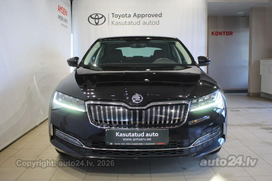 Melns Skoda SuperB 2022 Tallina, ar dzinēja tilpumu 1.40 L un nobraukumu 78 tūkst. km par 23290 €, foto 5 vietnē AUTOMOTO.COM.LV