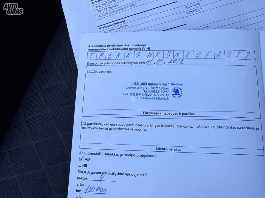 Черный Шкода Суперб 2022 в Авиженяй, объемом двигателя 2.00 л и пробегом 136 тыс. км за 19950 €, фото 32 на AUTOMOTO.COM.LV