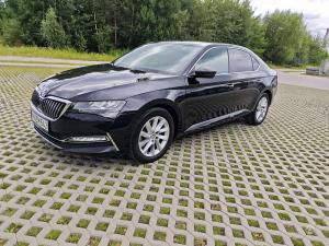 Black Skoda SuperB 2022 in Kaunas, with an engine capacity of 1.97 L and mileage of 278 thousand km for 15350 €, photo  on AUTOMOTO.COM.LV
