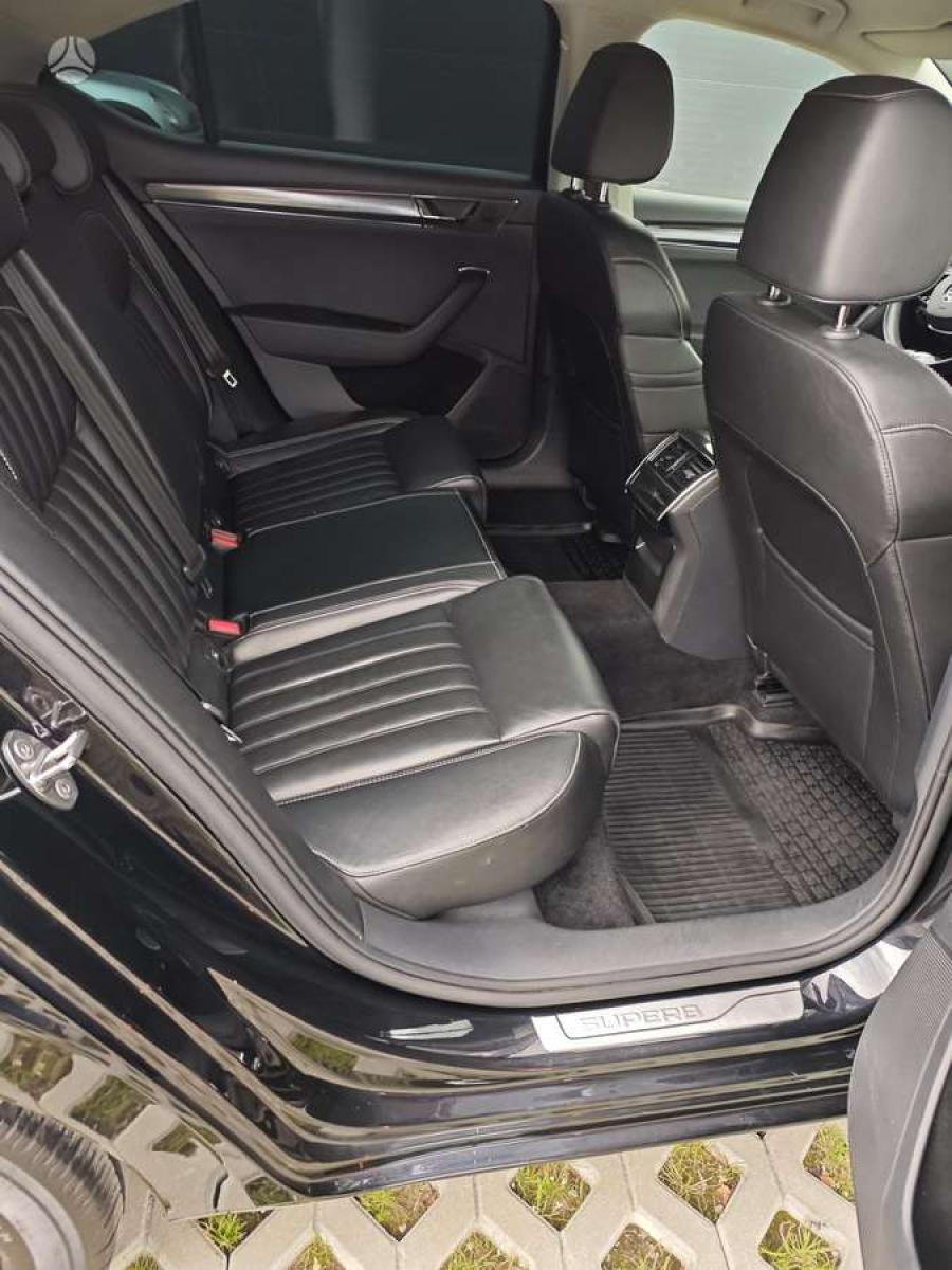Melns Skoda SuperB 2022 Kauņa, ar dzinēja tilpumu 1.97 L un nobraukumu 278 tūkst. km par 15350 €, foto 11 vietnē AUTOMOTO.COM.LV