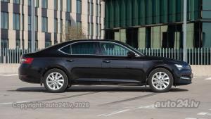 Black Skoda SuperB 2023 in Tallinn, with an engine capacity of 1.50 L and mileage of 59 thousand km for 24900 €, photo 3 on AUTOMOTO.COM.LV