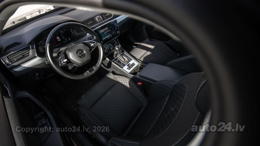 Black Skoda SuperB 2023 in Tallinn, with an engine capacity of 1.50 L and mileage of 59 thousand km for 24900 €, photo 15 on AUTOMOTO.COM.LV