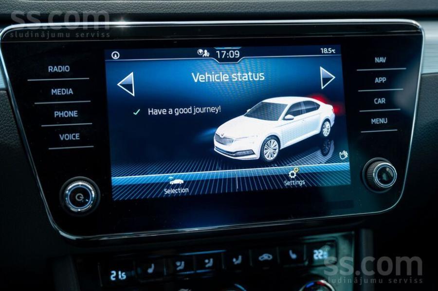 Melns Skoda SuperB 2023 Rīga, ar dzinēja tilpumu 1.50 L un nobraukumu 53 tūkst. km par 23890 €, foto 24 vietnē AUTOMOTO.COM.LV