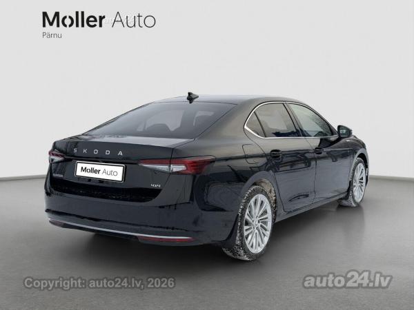 Melns Skoda SuperB 2024 Pērnava, ar dzinēja tilpumu 2.00 L un nobraukumu 28 tūkst. km par 47950 €, foto 2 vietnē AUTOMOTO.COM.LV